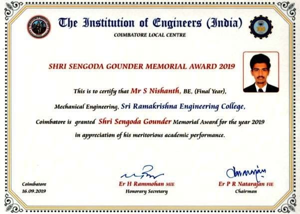 Gallery Sri Ramakrishna Engineering College